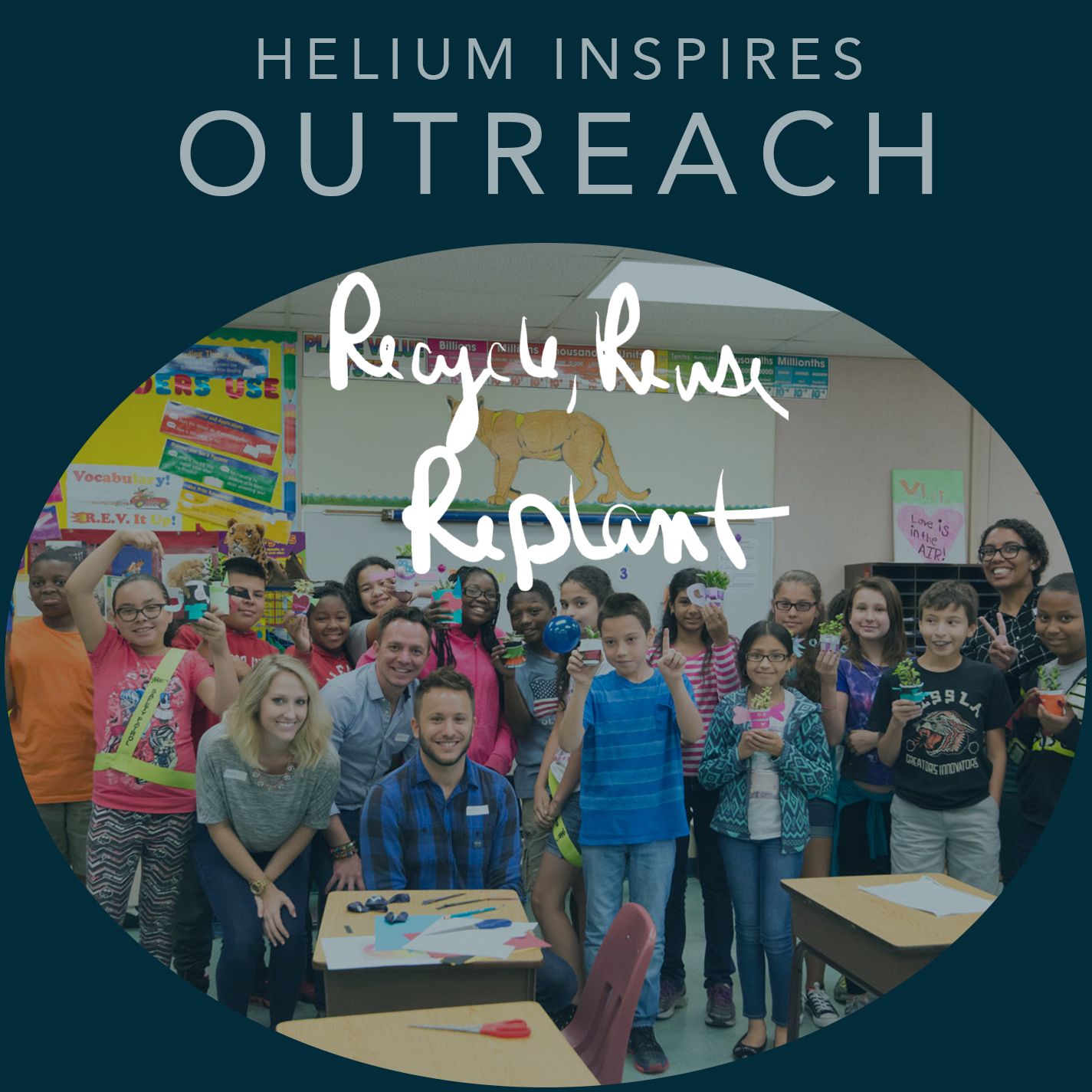 Recycle, Reuse, Replant - A helium inspires art project - Helium Creative