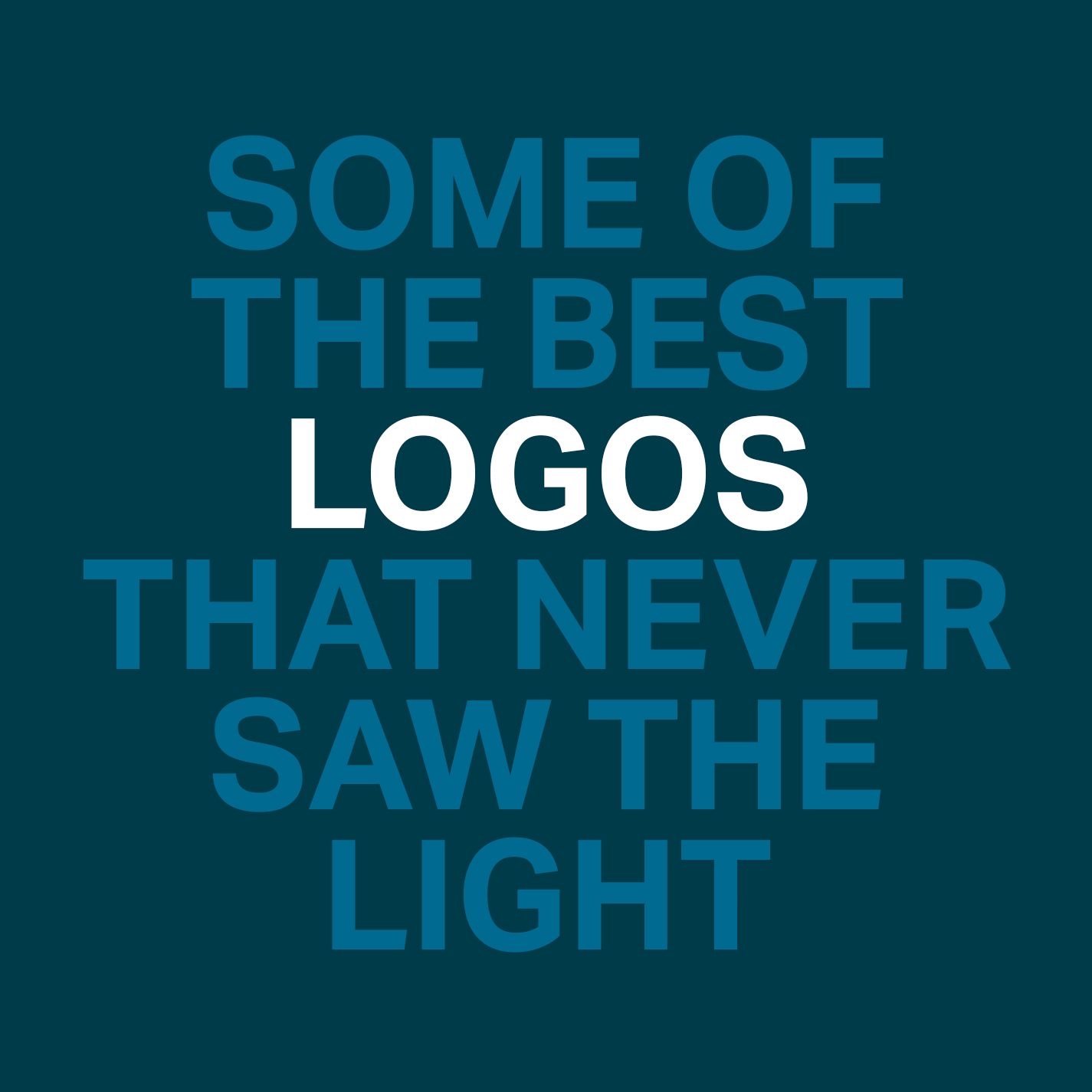 Some of the Best Logos that Never Saw the Light - Helium Creative