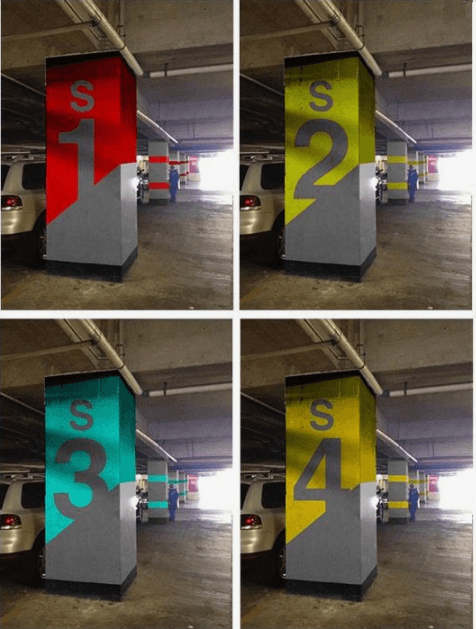 Exterior Parking Garage Graphics