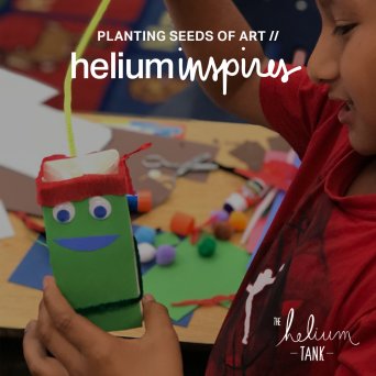 Planting Seeds of Art // A helium inspires Project - Helium Creative